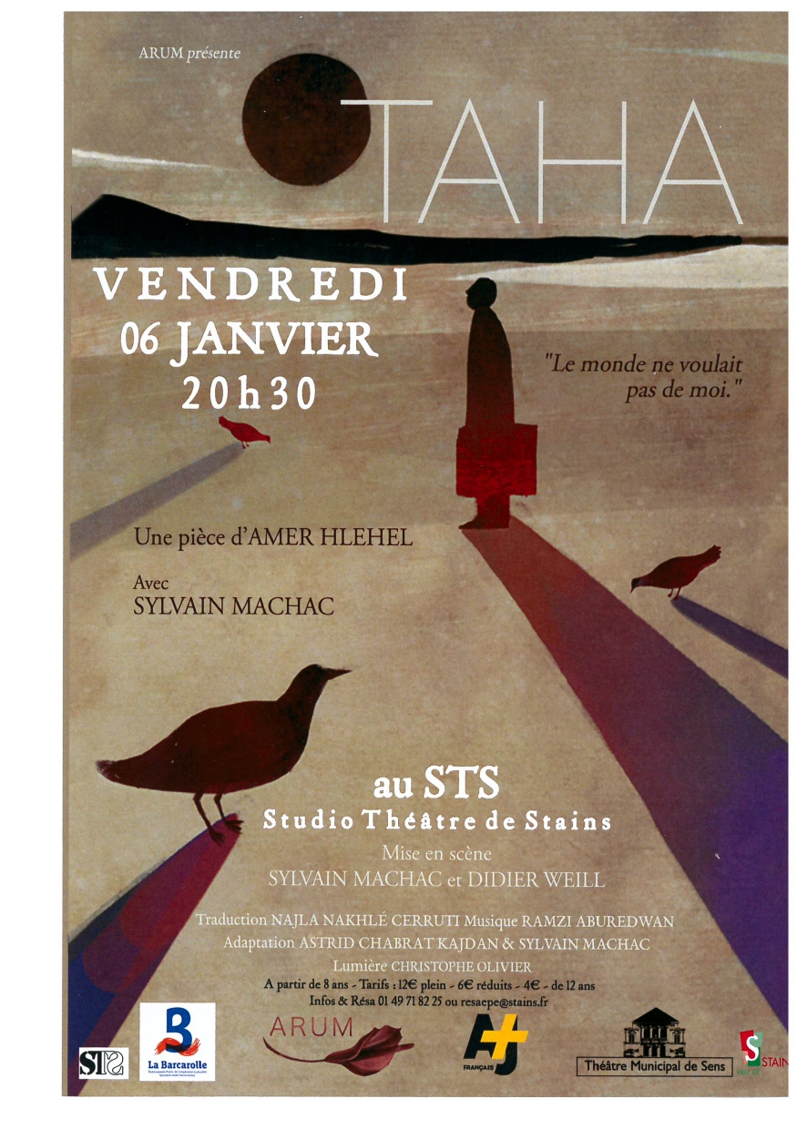 Taha – le monde ne voulait pas de moi | Studio Théâtre de Stains Taha – le monde ne voulait pas de moi | Studio Théâtre de Stains