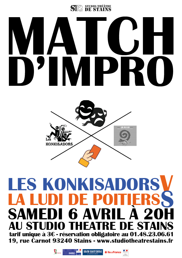 Match d'impro ! - Studio Théâtre de Stains